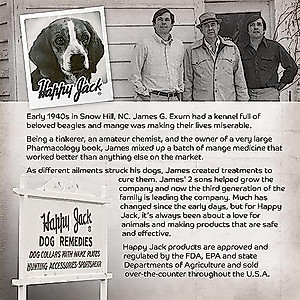 HAPPY JACK DD-33 Flea and Tick Spray for Dog and Cat, Flea Treatment & Control, Water-Based Formula Kills Fleas & Ticks Effectively Yet Gentle on Skin & Hair, 16 oz