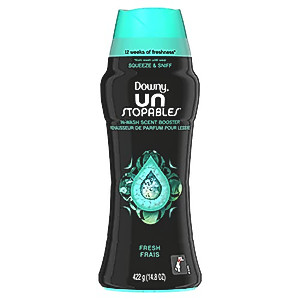 Downy Unstopables Laundry Scent Booster Beads for Washer, FRESH, 14.8 oz