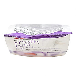 Enoz Lavender Scented Moth Ball Packets: Kills Clothes Moths, Carpet Beetles, Eggs and Larvae (6 oz Bag, 3 Pack)