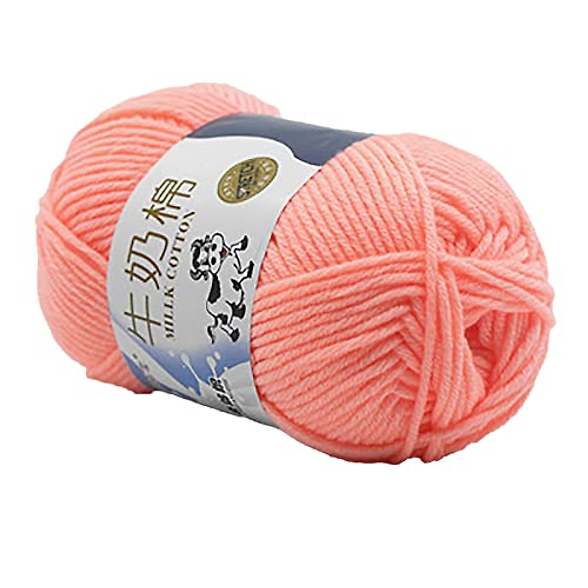 2 Set 1 Roll 5-Strand Wool Yarn Soft Warm DIY Beginner Needlework Hand Knitting Crochet Yarn Ball for Sewing Shop Hand Knitted Wool
