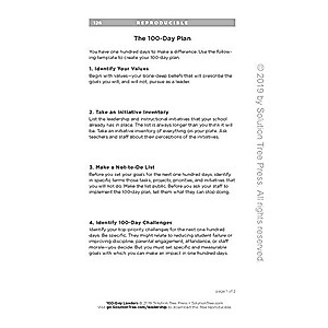 100-Day Leaders: Turning Short-Term Wins Into Long-Term Success in Schools (A 100-Day Action Plan for Meaningful School Improvement)