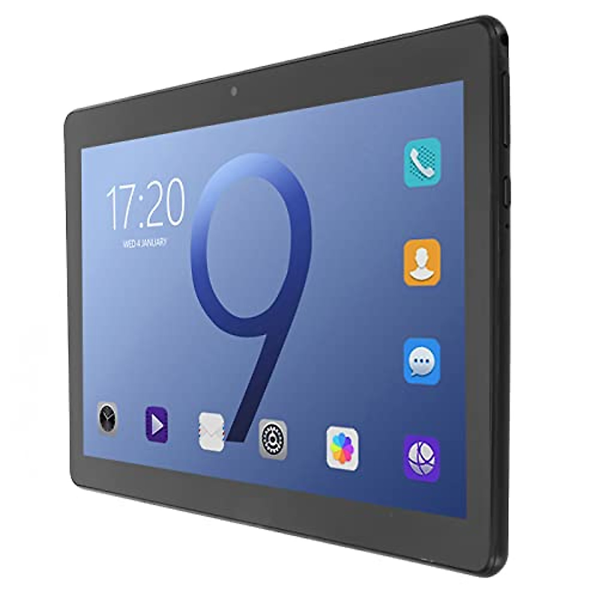 LBEC Black Grey Tablet, Dual Speakers Support 2.4G 5G WiFi Octa Core CPU 10 Inch Tablet for 10 3GB RAM 32GB ROM for Home (US Plug)