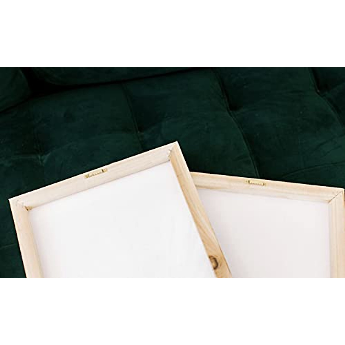 Botanical Prints Wall Art for Bathrooms Canvas Green Leaf Framed Green Plant Wall Art Pictures (12" x 16") Posters Fall Pictures Boho Sage Green Leaf for Bathrooms, 4 Pieces Tropical Plants Pictures Minimalist Greenery Watercolor Painting, Palm Banana Mon