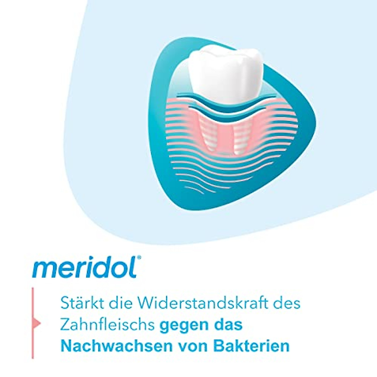 meridol Toothpaste Double Pack (2x75ml), 150 ml