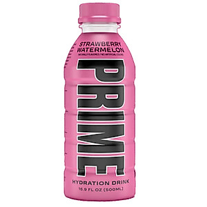 Prime Hydration Sports Drink Variety Bundle - Lemon Lime, Tropical Punch, Blue Raspberry, Strawberry Melon & Ice Pop (Pack of 5) - 16.9 Fl Oz By CentaCure and Free Sticker!