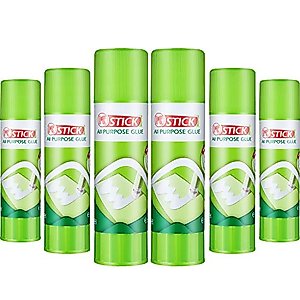 Outus 3D Printer Glue Sticks PVP Solid Glue Sticks for 3D Printer Hot Bed Removing Printing Models(6 Pieces)