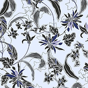 Vera Bradley Women's Performance Twill Small Backpack, Twilight Garden, One Size