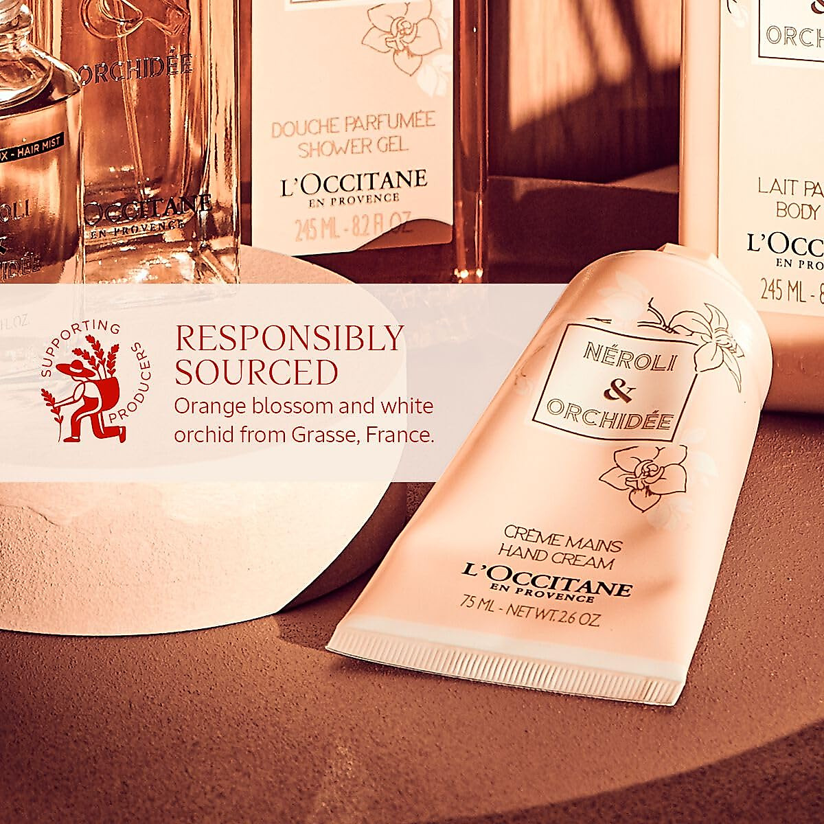 L'occitane Loccitane Neroli & Orchidee Hand Cream , 0.26oz (Pack of 1)