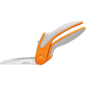 Fiskars 190850 8 Inch RazorEdge Easy Action Fabric Shears for Tabletop Cutting, Stainless-steel