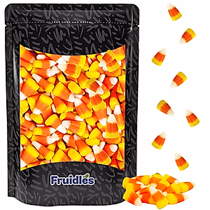 Fruidles Halloween Candy Corn Treats, Fun & Festive Holiday Snacking, Nut-Free, Dairy-Free (Half-Pound)