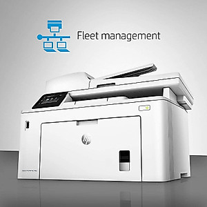 HP Laserjet Pro MFP M227fdw All-in-One Wireless Laser Printer, Print Scan Copy Fax, Auto 2-Sided Printing, 30 ppm, 1200 x 1200 dpi, Compatible with Alexa, Bundle with JAWFOAL Printer Cable