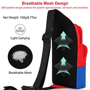 Owngen Cute Travel Bag for Nintendo Switch/Lite/OLED, Portable Small Sling Crossbody Shoulder Carrying Storage Backpack for NS Consolo, Charging Dock, Joy-Cons, Accessories for Men, Women