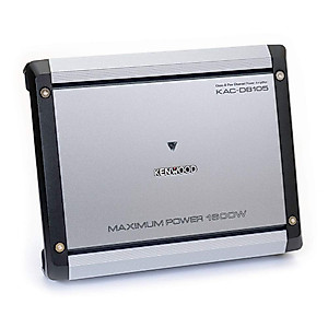 KENWOOD KAC-D8105 D Series 1,600-Watt 5-Channel Class D Amp