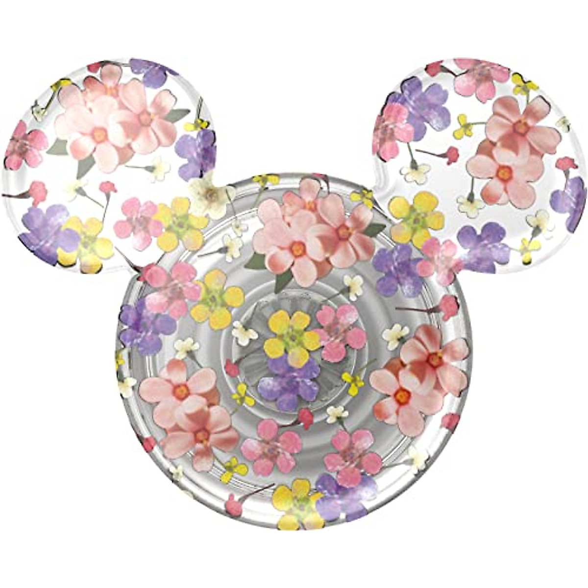 ​​​​PopSockets Phone Grip with Expanding Kickstand, PopSockets for Phone, Disney, Mickey Earridescent - Cascading Flowers