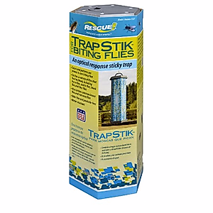 RESCUE! Deck & Patio Fly TrapStik - Odorless, Weather Resistant