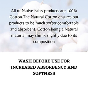 Native Fab Waffle 12 Pack 100% Cotton Kitchen Dish Towels 16x26 Absorbent Durable Washable, Tea Towels, Dish Cloths, Bar Towels, Cleaning Towels, Kitchen Towels with Hanging Loop, Red
