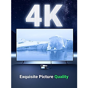 UGREEN 4K Micro HDMI to HDMI Cable 6.6FT, Aluminum Shell Braided High Speed 18Gbps,4K 60Hz HDR 3D ARC Compatible with GoPro Hero 7 6 5 Raspberry Pi 4 Sony A6000 A6300 Camera Nikon B500 Yoga 3 Pro