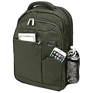 Green Laptop Backpack 15-inch Anti-Theft Made for Lenovo IdeaPad, ThinkPad, ChromeBook, Legion, ThinkBook, Creator, Yoga