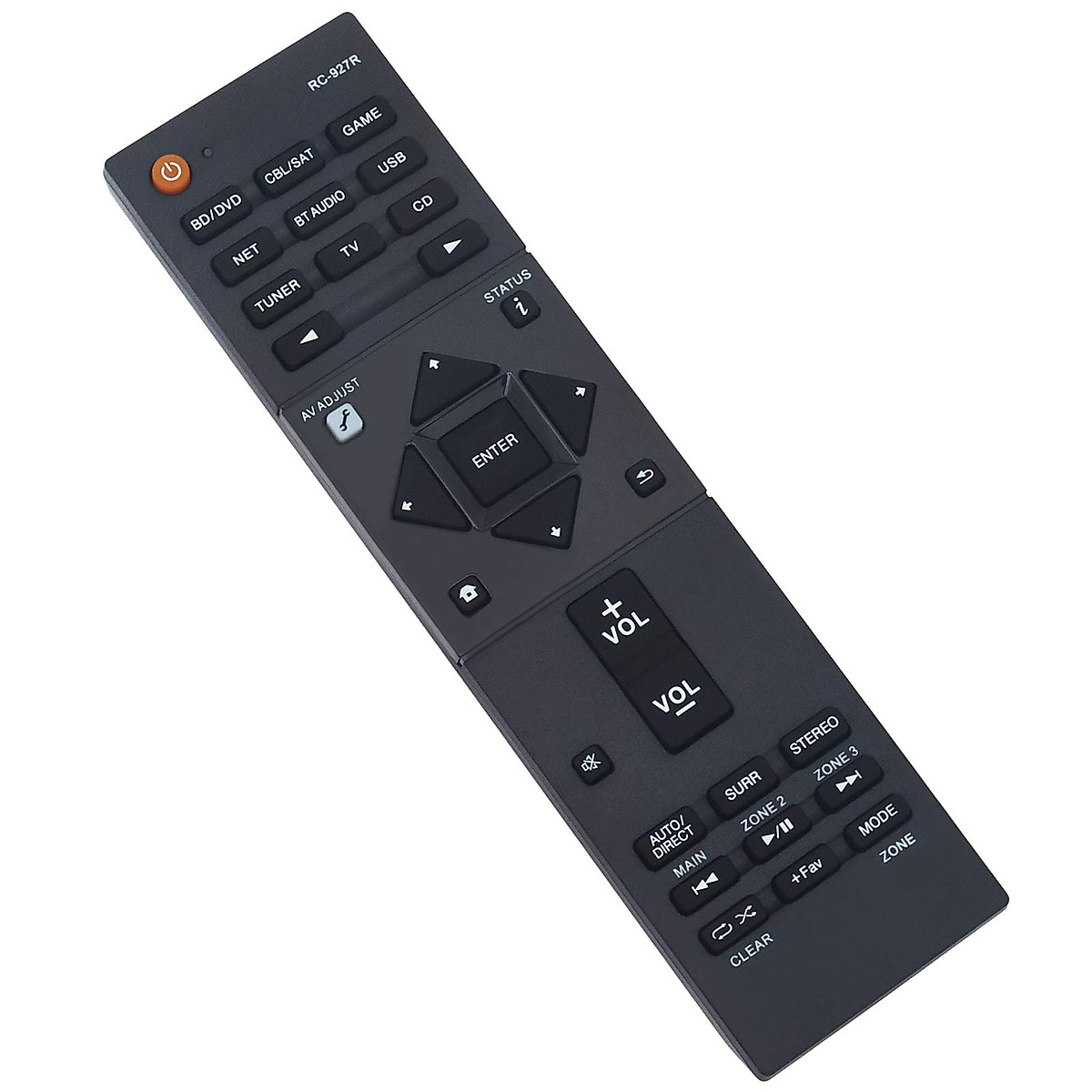 RC-927R Sub RC-914R Replacement Remote Fit for Pioneer AV Receiver SC-LX701 SC-LX801 SC-LX901 VSX-LX101 SC-LX501 SC-LX502 VSX-1131 VSX-831 VSX-LX301