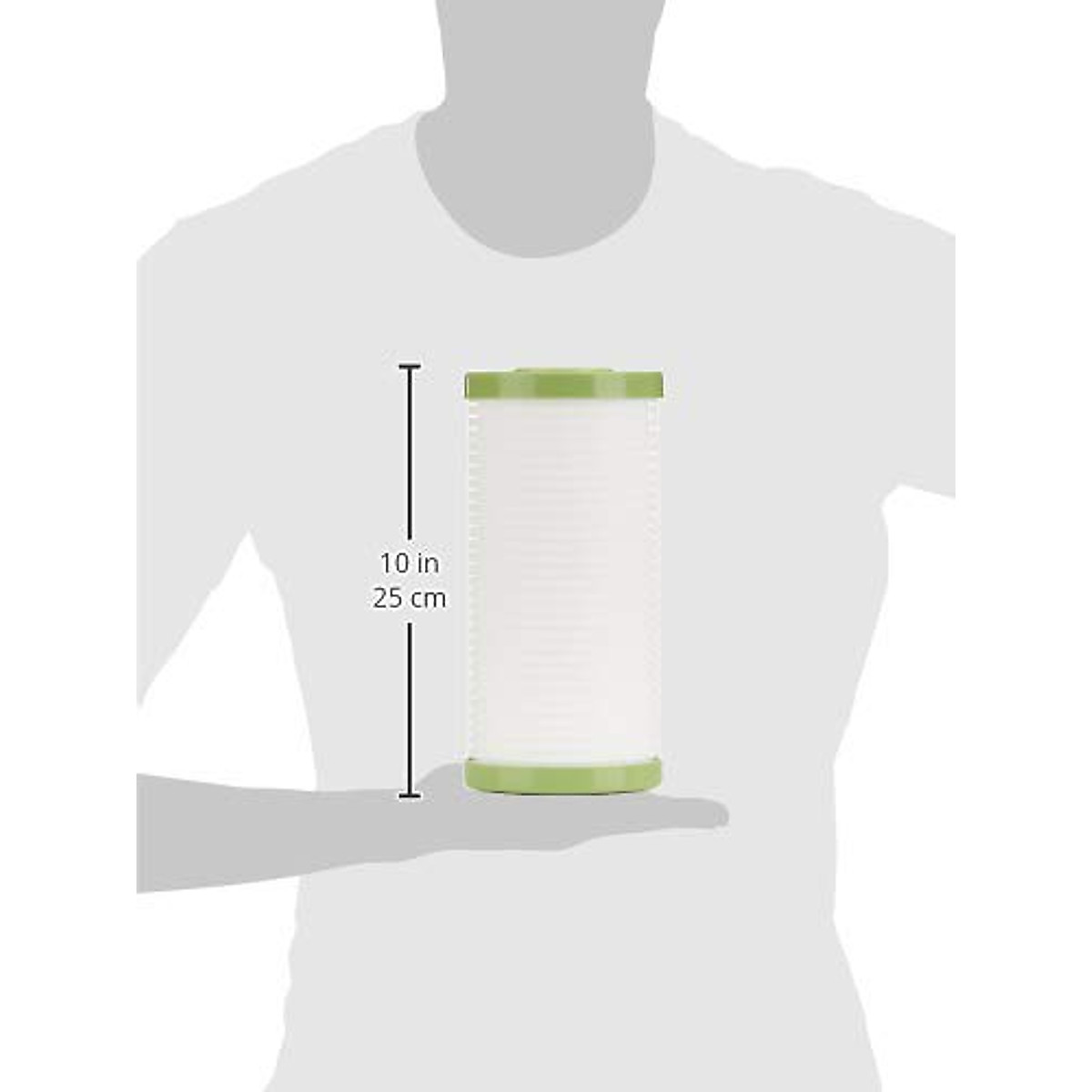 Filtrete Large Capacity Whole House Grooved Replacement Water Filter 4WH-HDGR-F01, 1-Pack, for use with 3WH-HD-S01 System