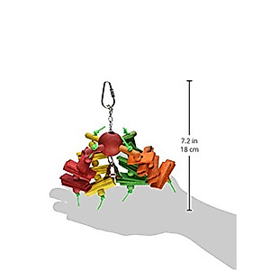 Paradise 4.5 by 4.5 by 8-Inch Carousel Pet Chew Toy, Small