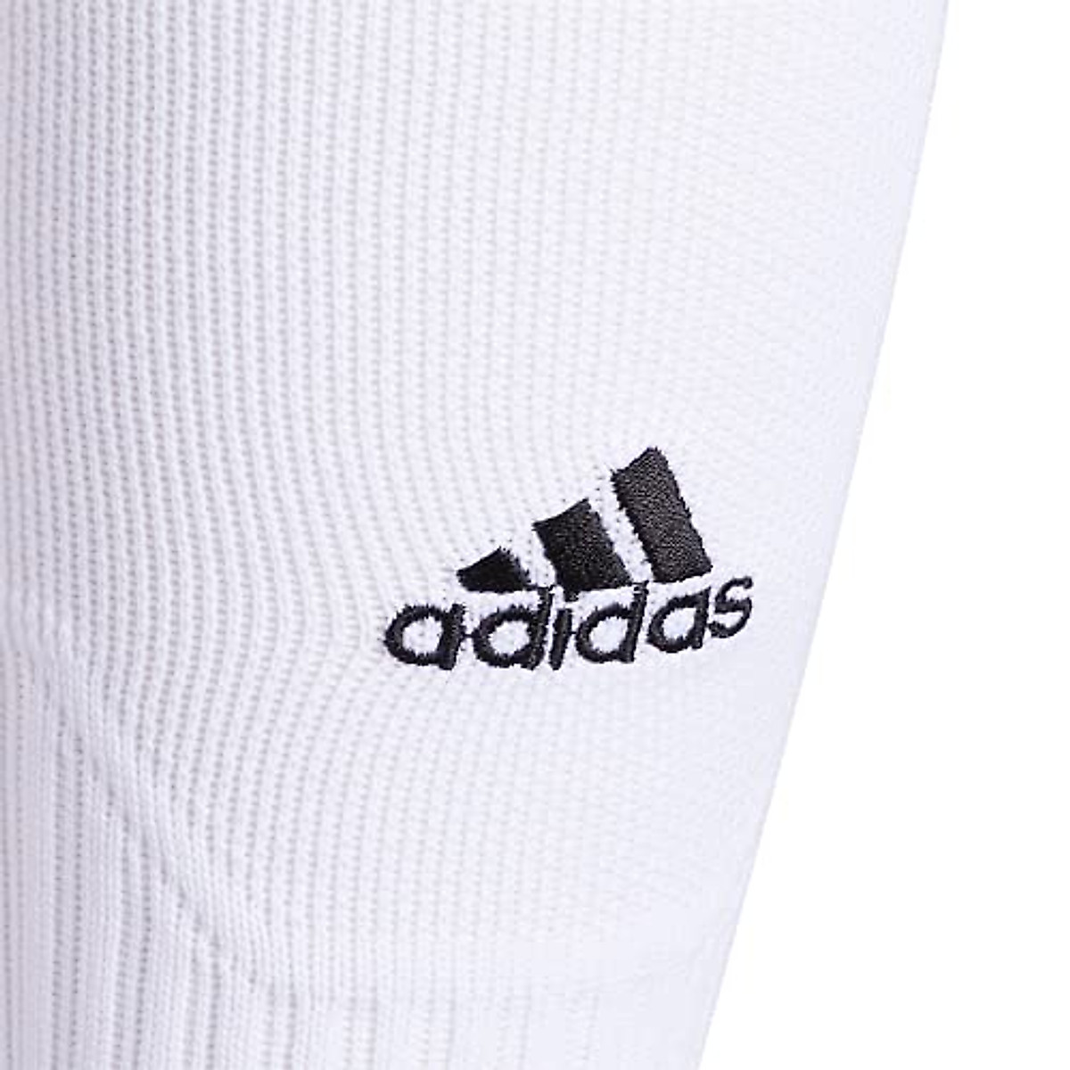 adidas 5-Star Team Cushioned Crew Socks (1-Pair), White/Black, Medium