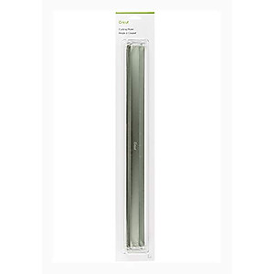 Cricut Metal Ruler - Safety Cutting Ruler for Use with Rotary Cutters, Cricut TrueControl knife, Xacto knife - Great For Quilting, Scrapbooking, Crafting and Paper Cutting - 18", [Mint]