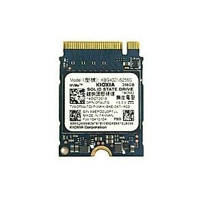 Toshiba(Kioxia) 256GB PCIe NVMe 2230 SSD (KBG40ZNS256G) (OEM), 30mm
