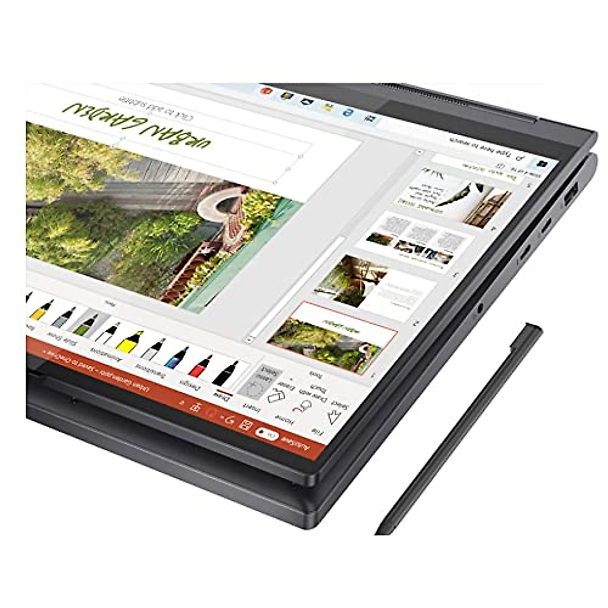 Lenovo 2021 Yoga 9i 2-in-1 15.6", Intel Core i7-10750H, UHD 4K (3840x2160) IPS Touchscreen Display 500 nits, NVIDIA GeForce GTX 1650 Ti, 16 GB DDR4 RAM,1TB SSD, Active Pen Plus, Win 10 - Slate Gray