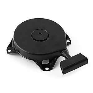 Gorgeri Tecumseh Recoil, Pull Start for Tecumseh 5Hp 590602 Recoil Lawn Mower Recoil Pull Start Starter Assembly Fits for Tecumseh H50 H60 H70 HH70 H35 HS40 HS50 590473 590602 590420 590420A (Black)