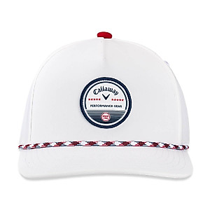 OGIO Standard Retro Headwear, White/Red/Navy, OS