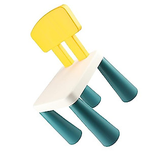 Veemoon Plastic Chairs 1pcs 's Assembled Educational Building Blocks Small Stool Plastic Chair Stool Educational Building Blocks Chair Chair Multifunction Stool Set Puzzle Kidcraft Playset