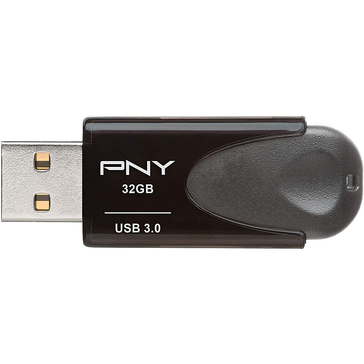 Generic PNY 32GB USB 3.0 Flash Drive Turbo Attaché 4 (Bulk 5 Pack) Works with Computer (P-FD32GTBAT4-GE) Bundle with (2) Everything But Stromboli Lanyards