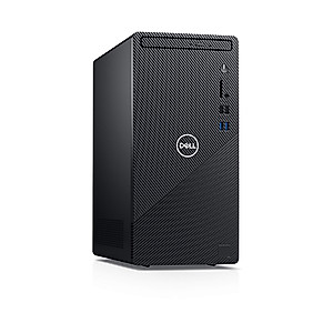 Dell Inspiron Desktop 3880 - Intel Core i3 10th Gen, 8GB Memory, 1 TB Drive, Windows 10 Home (Latest Model) - Black (Renewed)