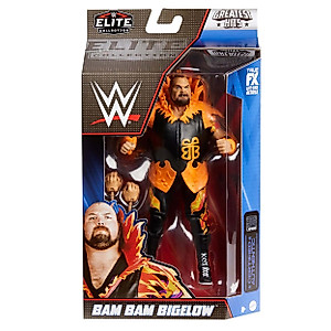 WWE Wrestling Elite Collection Greatest Hits Bam Bam Bigelow Action Figure (GDF60)