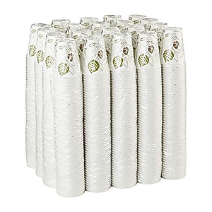 Georgia-Pacific Dixie Paper Hot Coffee Cup, 8 oz, Pathways, 2338PATH, 20 Packs/50 Count per Pack