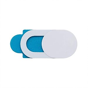 3 PCS Webcam Protective Slide Cover Sliding Cover Camera Privacy Security Protection Sticker Mobile Phone Laptop Protector (White)
