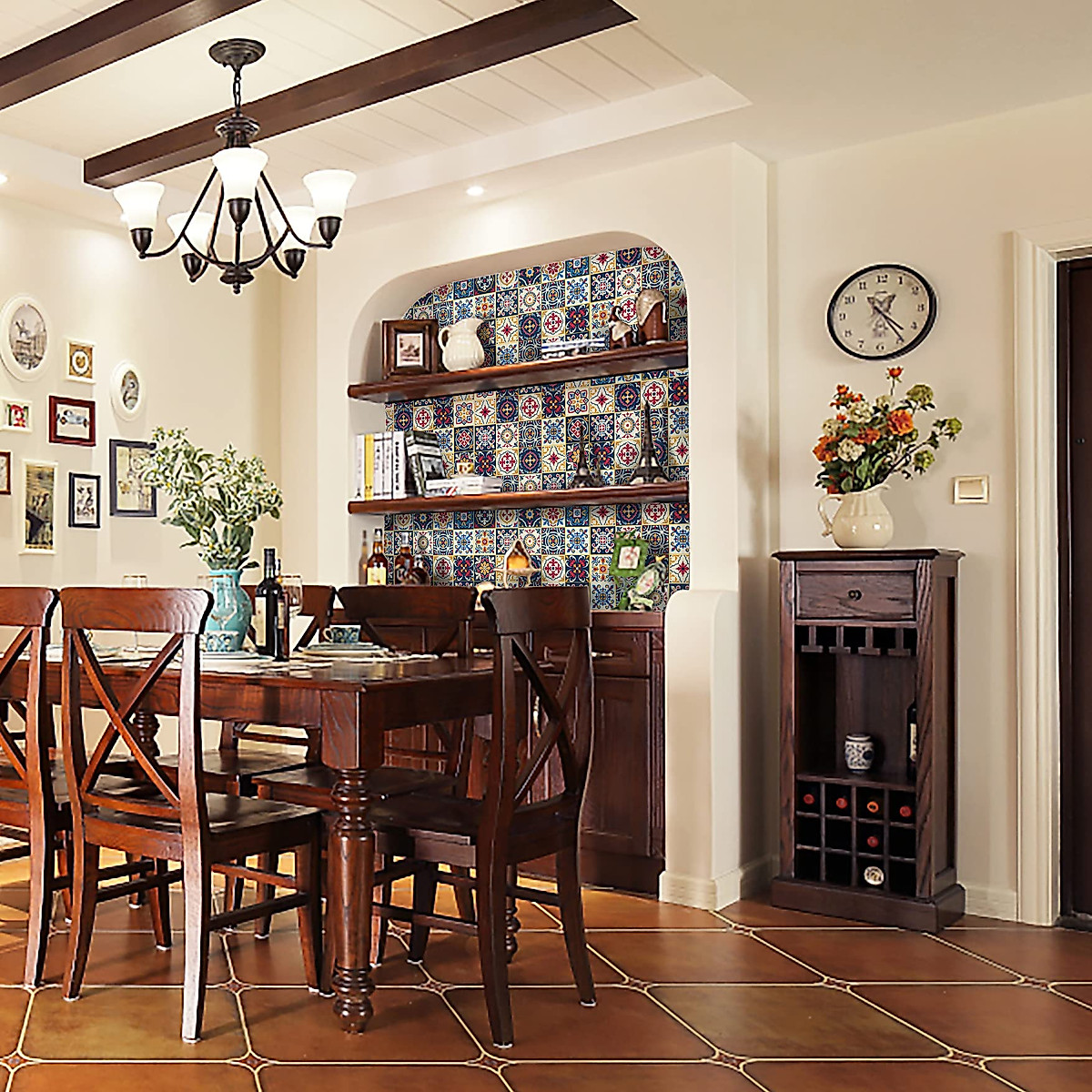 CiCiwind Contact Paper Cute Peel and Stick Wallpaper Adhesive Shelf and Drawer Liner for Countertops Shelves Drawer Shelf Paper Decor Kitchen Bookshelves 17.7"x118" Removable Waterproof Easy to Clean