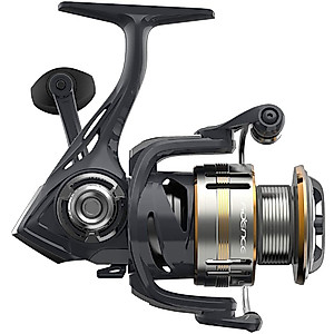 Cadence Lux Spinning Fishing Reels - Ultra Smooth Powerful Spinning Reel with 9+1 Shielded BB, Carbon Fiber Frame, 36LBs Max Drag, 5.2:1-6.2:1 High Speed Gear Ratio & Braid-Ready Spool (3000)