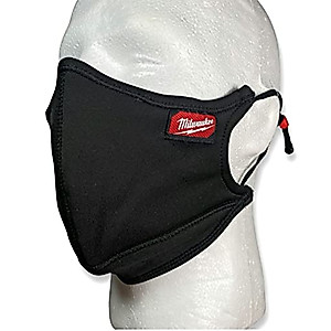 Large/X-Large Black 3-Layer Reusable Performance Face Mask (3-Pack)