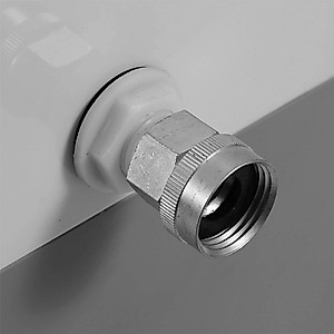 Hessaire Portable Heavy Duty Outdoor Evaporative Air Cooler Humidifier with High Density Grid Media Pad and Water Level Display, White