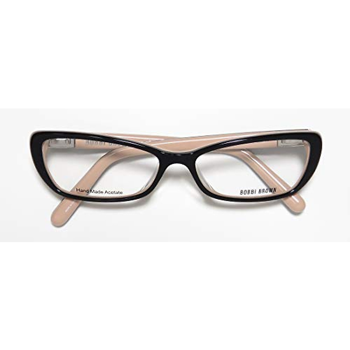 Bobbi Brown The Devin Womens/Ladies Cat Eye Full-rim Spring Hinges Authentic Eyeglasses/Eye Glasses (54-15-135, Black Nude)