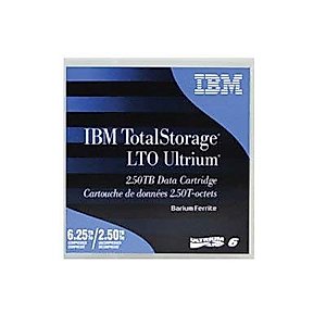 The Great Tape, LTO, Ultrium-6, 2.5TB/6.25TB BARIUM FERRITE (BaFe) 20pk - 00V7590-20PK