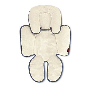 Britax Adjustable Head and Body Support Pillow for Car Seats and Strollers | Crash Tested + Reversible Fleece and Moisture Wicking Fabric + Machine Washable