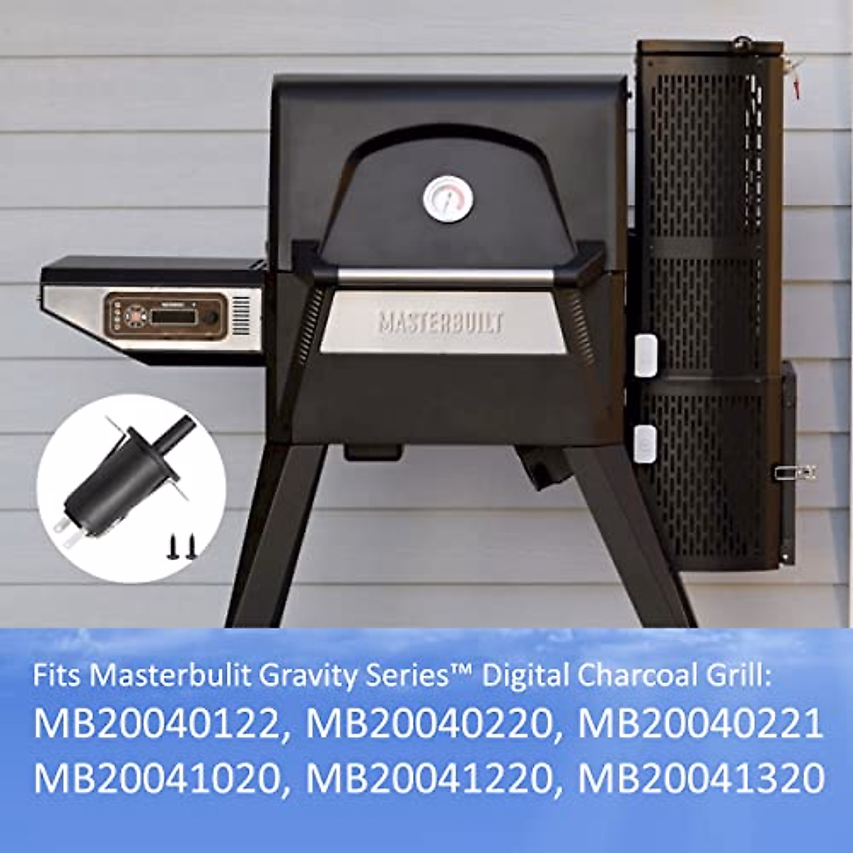 WAITCOOK 3-pack 9904190041 - lid/door switch kit Replacement Part for Masterbuilt Gravity Series 560/800/1050 XL Digital Charcoal Grill + Smoker