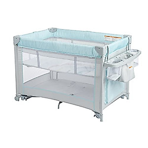 Cosco Rocking Bassinet with Play Yard DLX, Rainbow