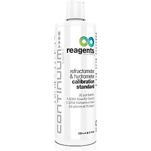Continuum Reagents Refractometer and Hydrometer Calibration Standard – Seawater Reference for Calibration of Density Measuring Equipment