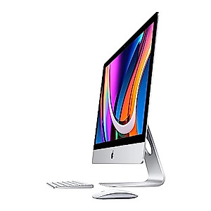 Mid 2020 Apple iMac with 3.3GHz 6 Core 10th Gen Intel Core i5 (27 inch Retina 5K, 8GB RAM, 512GB SSD) (Renewed)