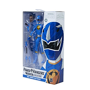 Power Rangers Lightning Collection Dino Thunder Blue Ranger 6-Inch Premium Collectible Action Figure Toy with Accessories