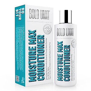 Moisturizing & Hydrating Conditioner for Dry Hair & Scalp. Deeply Nourishes, Detangles & Repairs Damaged, Colored, Curly & Frizzy Hair. Peta-approved, Vegan & Cruelty-Free. Sulphate & Paraben Free.